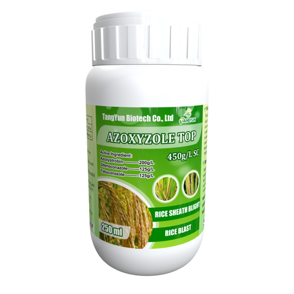 Azoxystrobin 200g/L + Difenoconazole 125g/L + Tebuconazole 125g/L SC